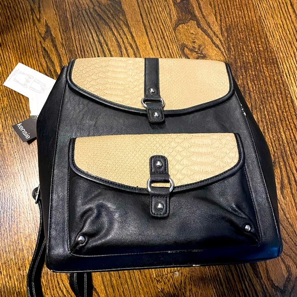 Kensie | Bags | Nwt Kensie Womens Backpack In Hazelnut Combo | Poshmark